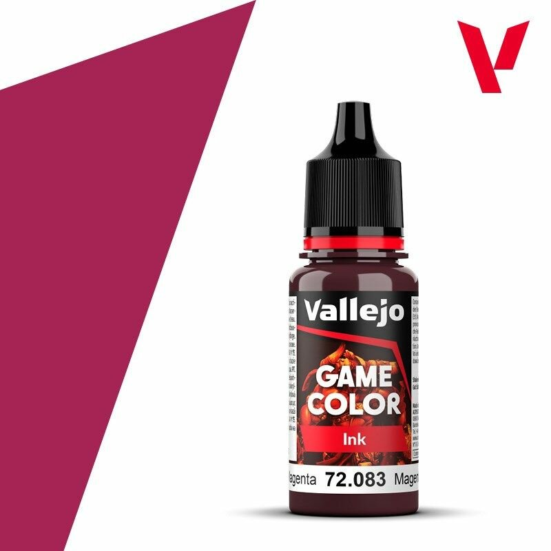 Краска серии "Game Color" Маджента, чернила Vallejo