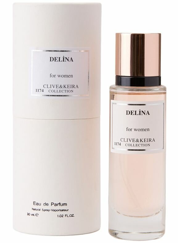 Туалетная вода CLIVE KEIRA № 1174 DEL1NA стойкие турецкие духи парфюм для женщин