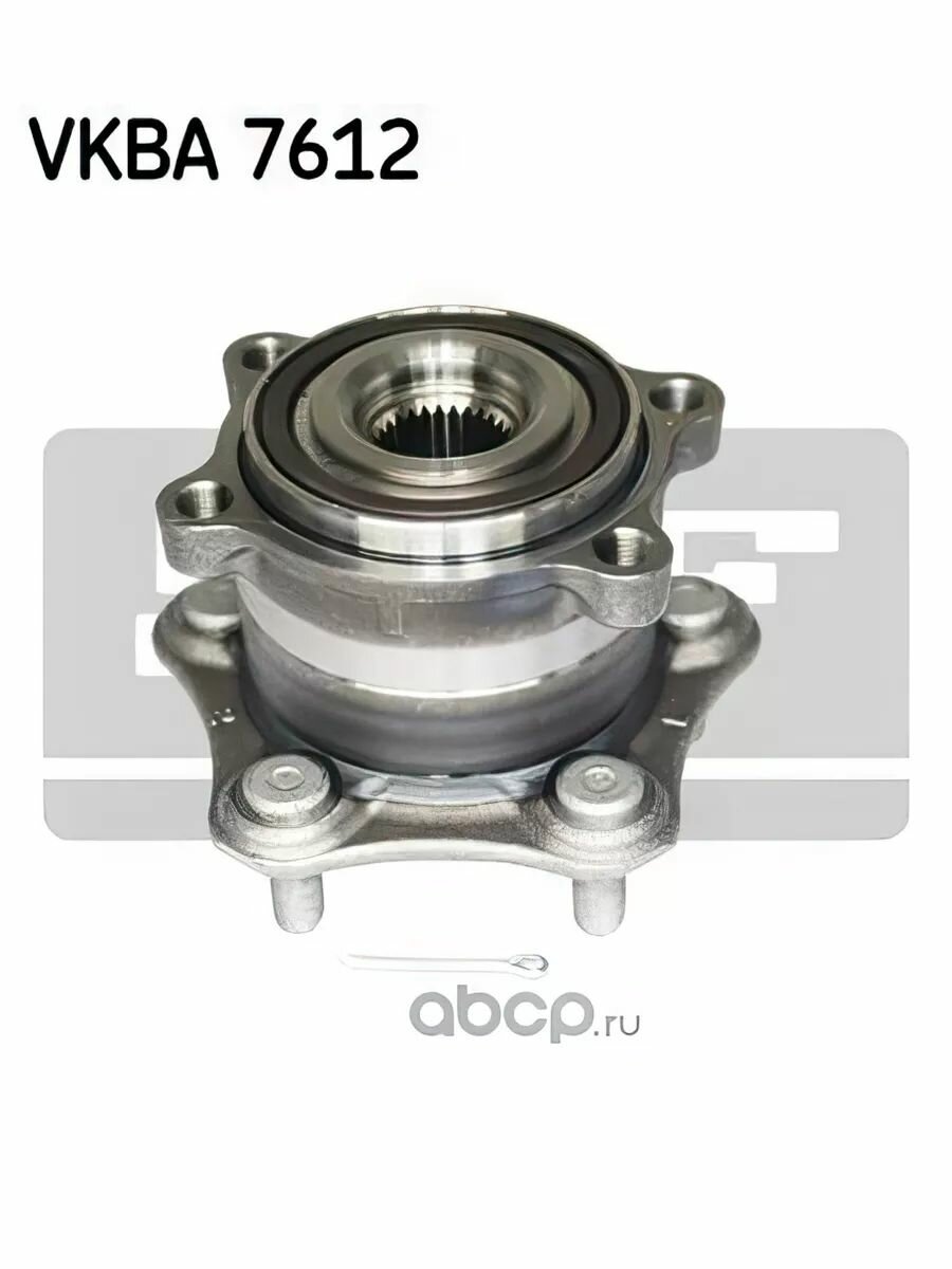 Подшипник ступицы, для Ниссан Мурано 2, Ван 2, Теана 2 арт VKBA7612 SKF