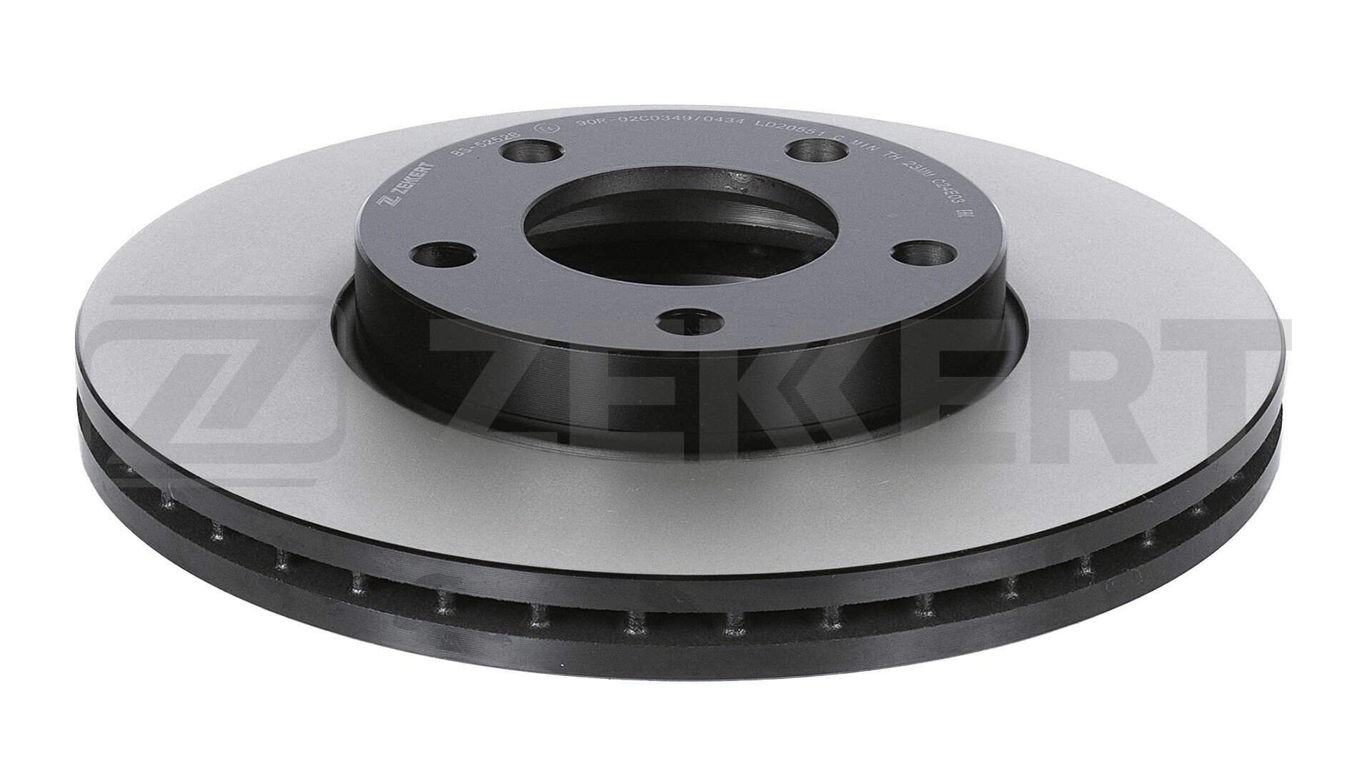 Диск торм. перед. Mazda 3 I, II 03-, 5 I, II 05- (с покрытием)