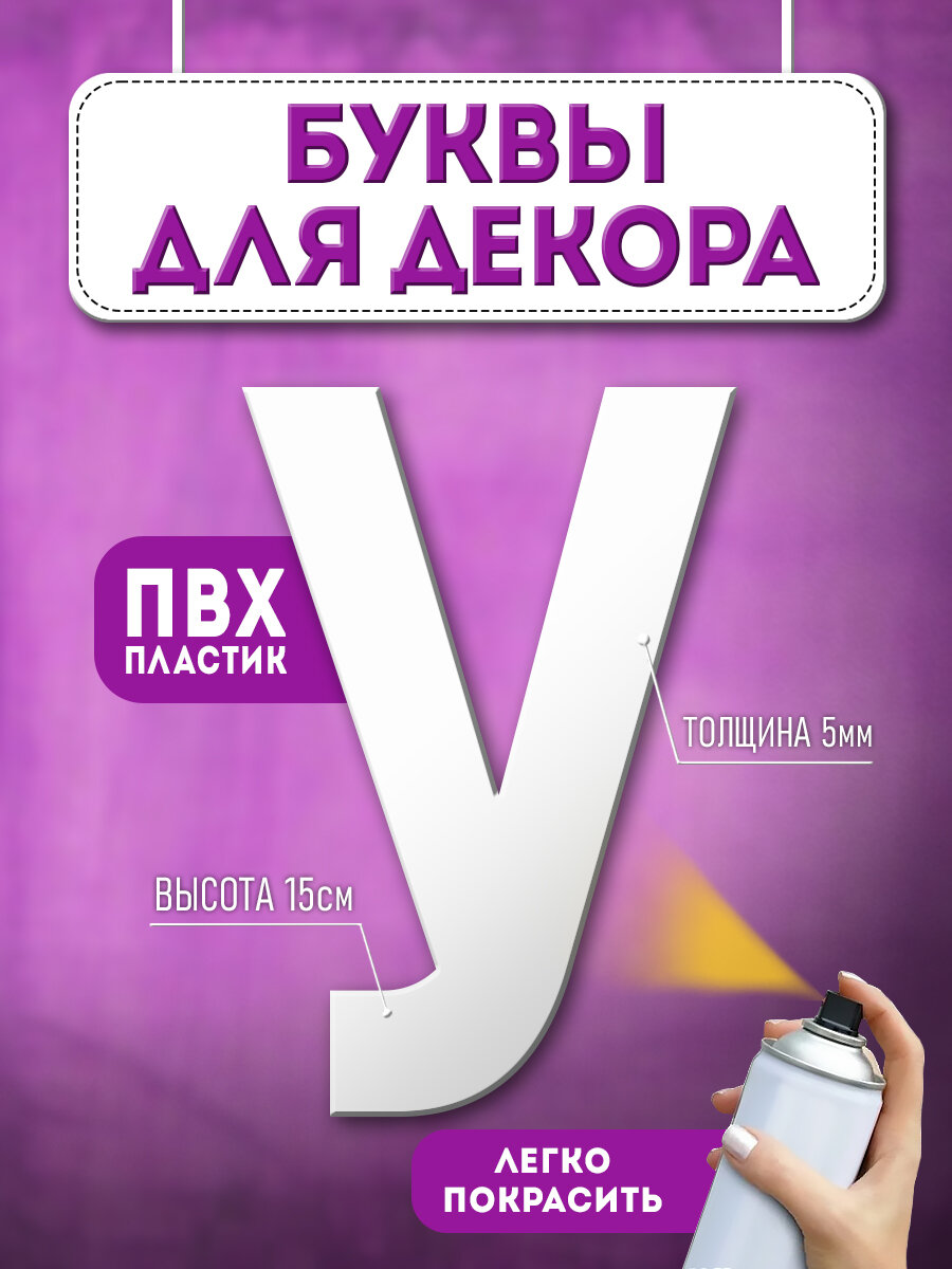 Буквы из пластика объемные на стену