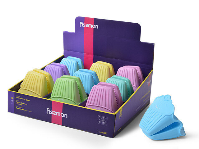 17707 FISSMAN Силиконовая прихватка в форме кекса (силикон)