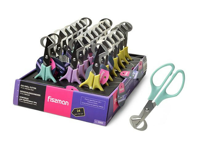 2000 FISSMAN Ножницы для перепелиных яиц 14см (нерж. сталь)