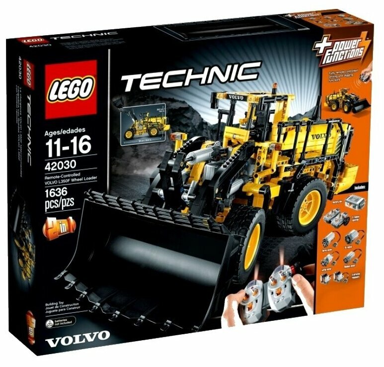 Конструктор LEGO Technic 42030 Автопогрузчик VOLVO L350, 1636 дет.