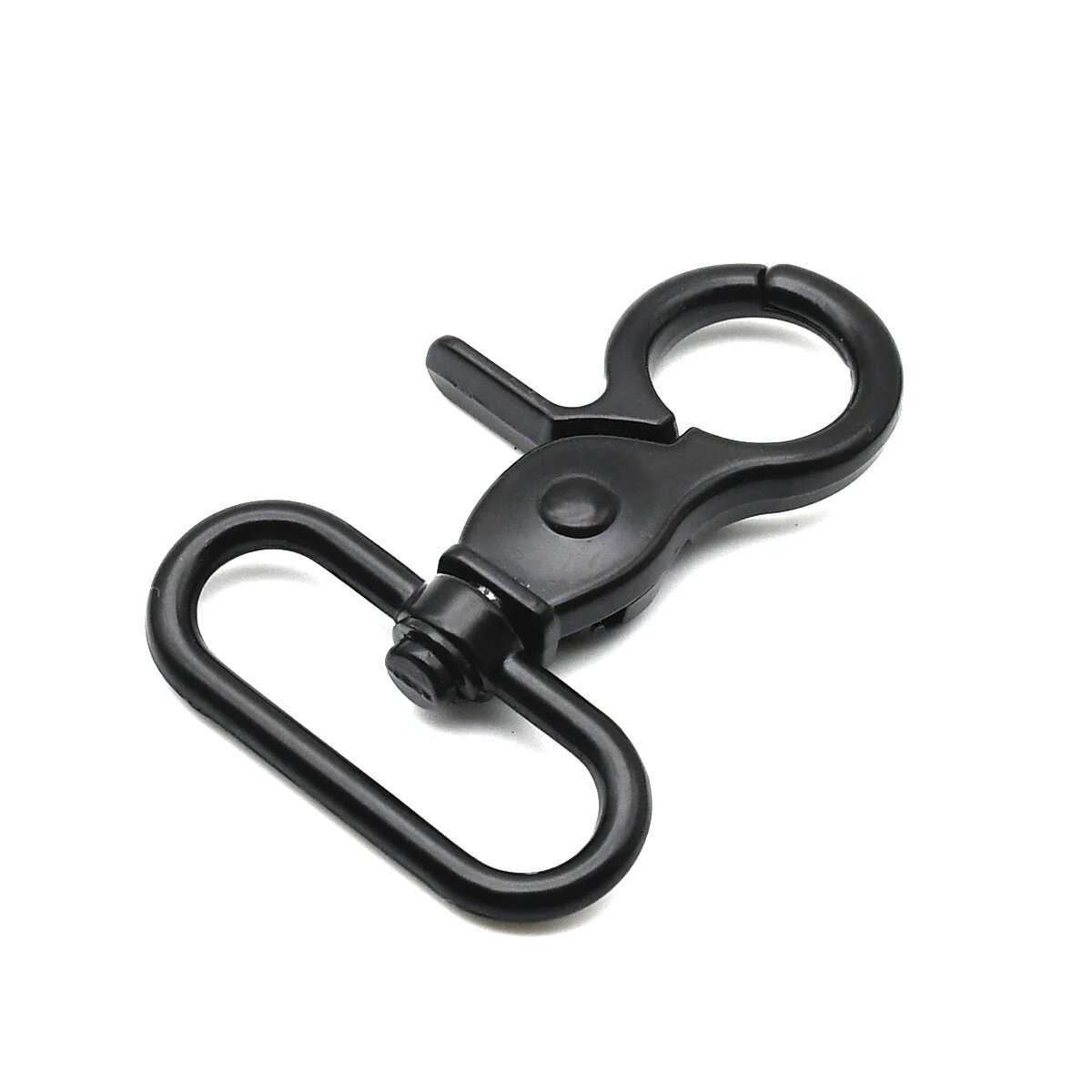 Металлический поворотный карабин CLOXY Черный, 38mm, Black