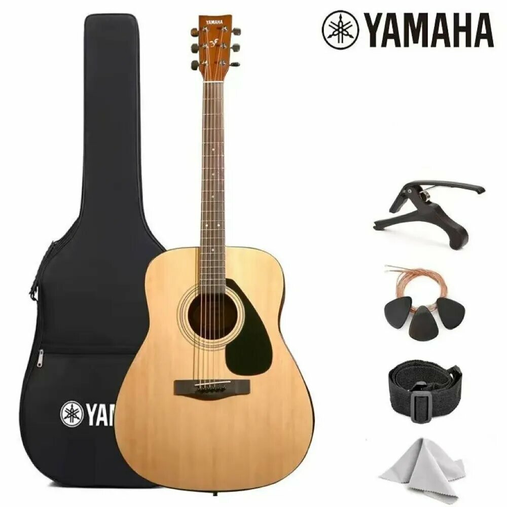 Акустическая гитара Yamaha F310, 6 струн, мензура 635, корпус дуб, цвет бежевый
