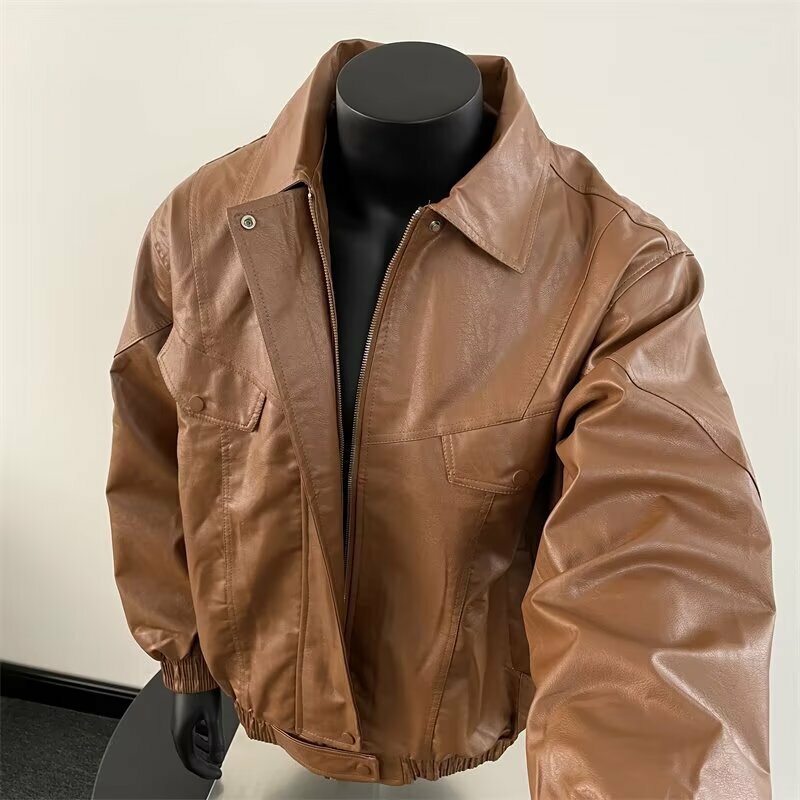 Куртка кожаная