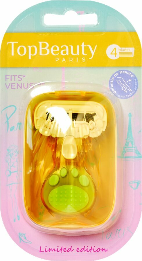 Бритва TOPBEAUTY со сменной кассетой, жен. Paris Mini