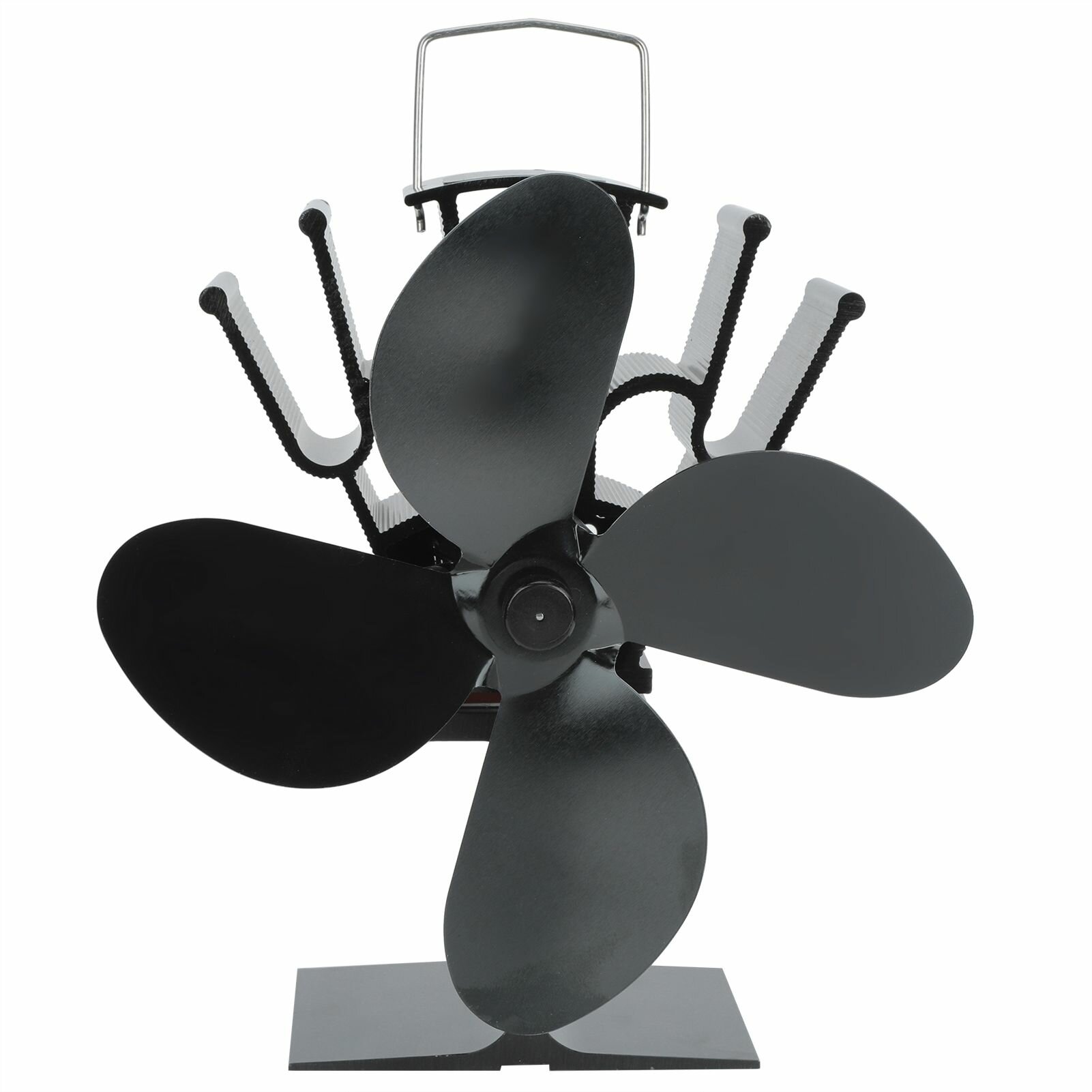 Тепловентилятор для камина на дровах с 4 лопастями, для циркуляции тепла дома, 100% новый товар