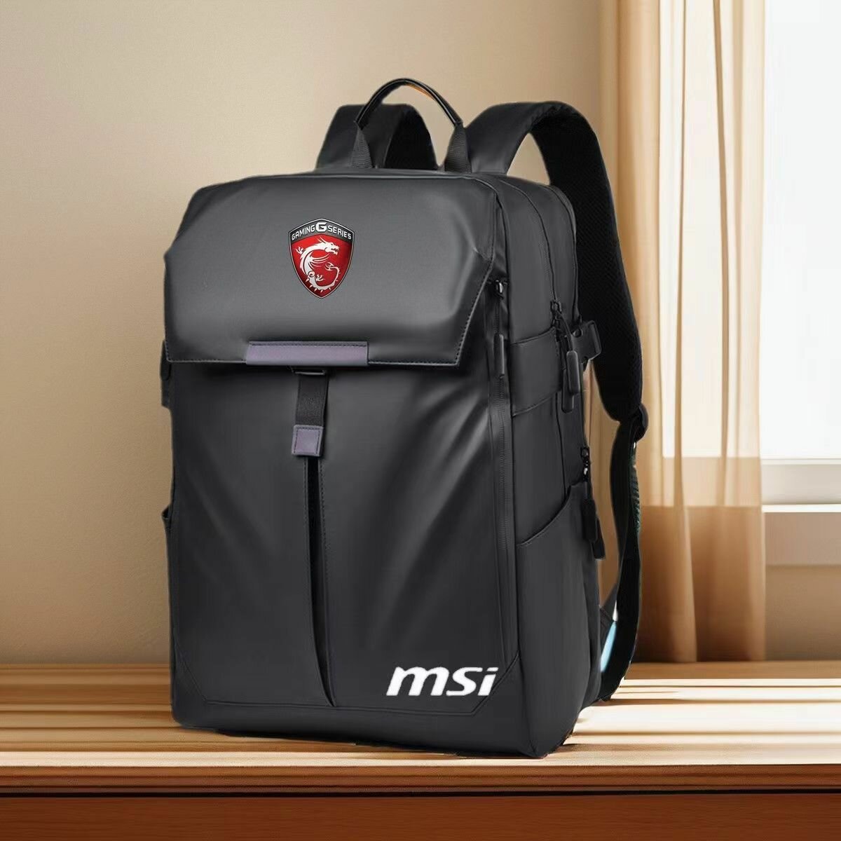 Рюкзак MSI / для ноутбука большой емкости, применимый размер - 15,6-16 дюймов