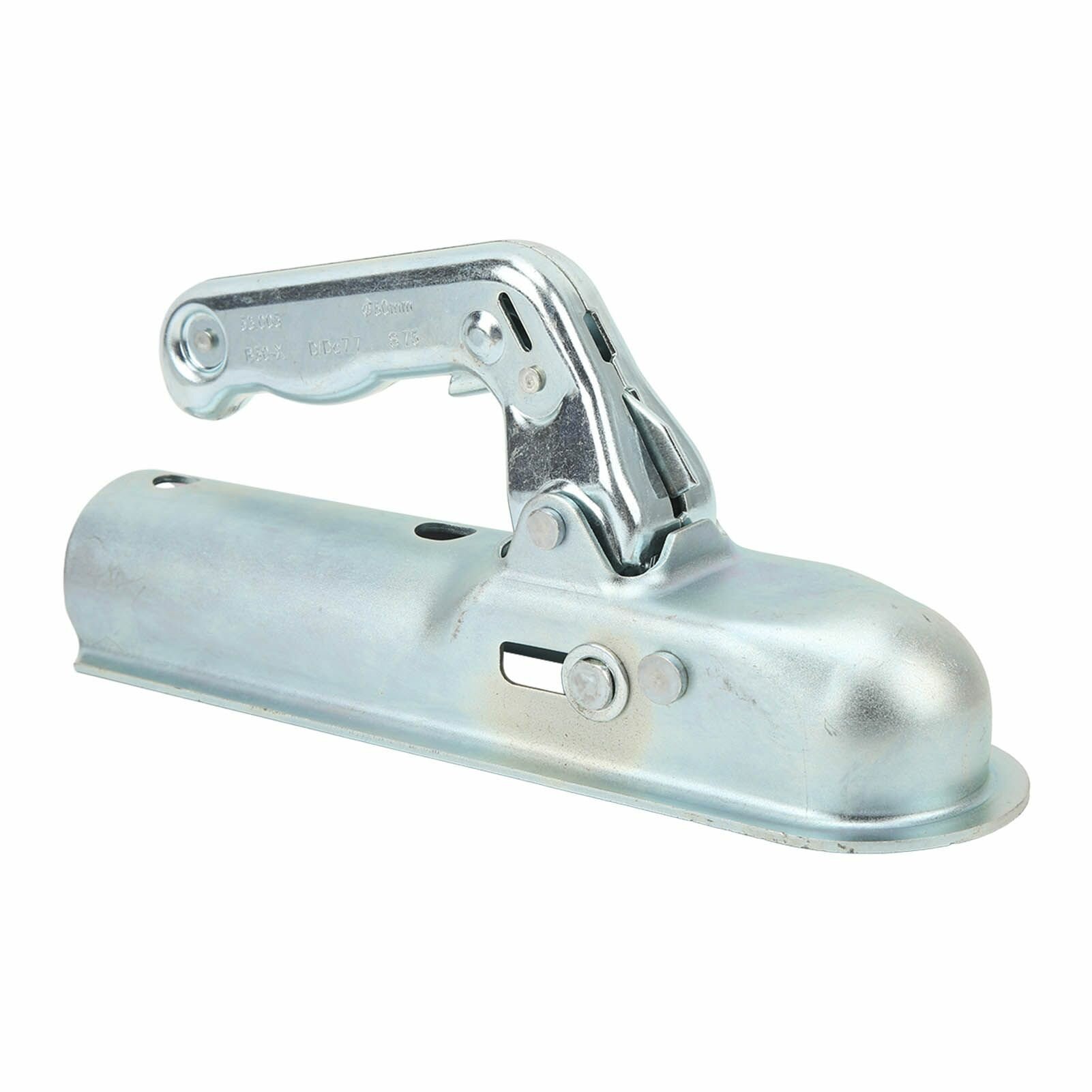 2-дюймовое прямое дышло для сцепного устройства с грузоподъемностью 800 кг для 2-дюймового круглого трубчатого шарового шарнира, прочное буксировочное соединение