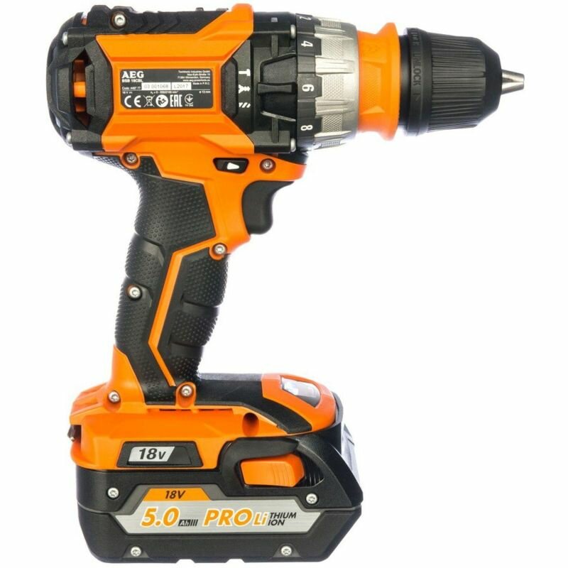 Дрель бесщеточная аккумуляторная AEG BSB18CBLLI-502C 4935459396