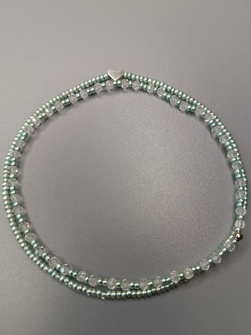 Эластичный браслет, хрусталь