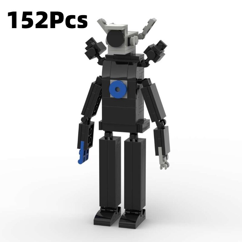 Экспорт игрушек через границу Мгв Мазе Ведьма Пластиковые строительные блоки, не электрические и не многофункциональные, черные.