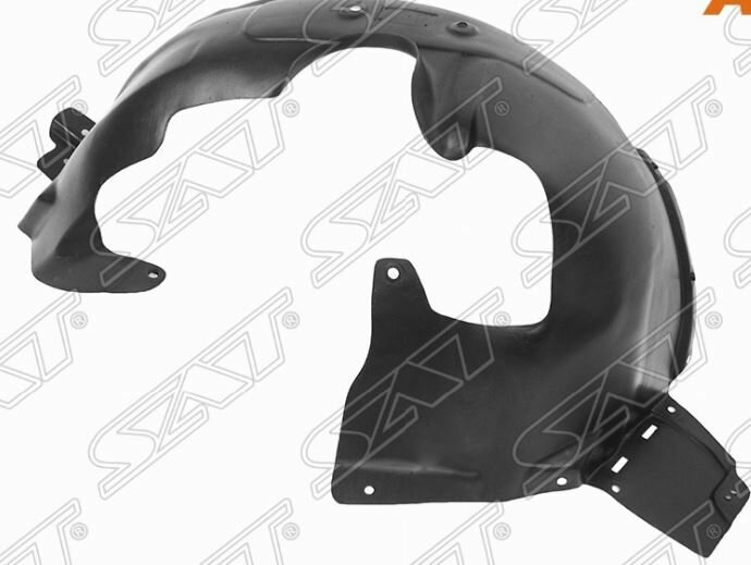 Подкрылок SAT 95074485, для Chevrolet Cruze, передняя, левая, чёрный