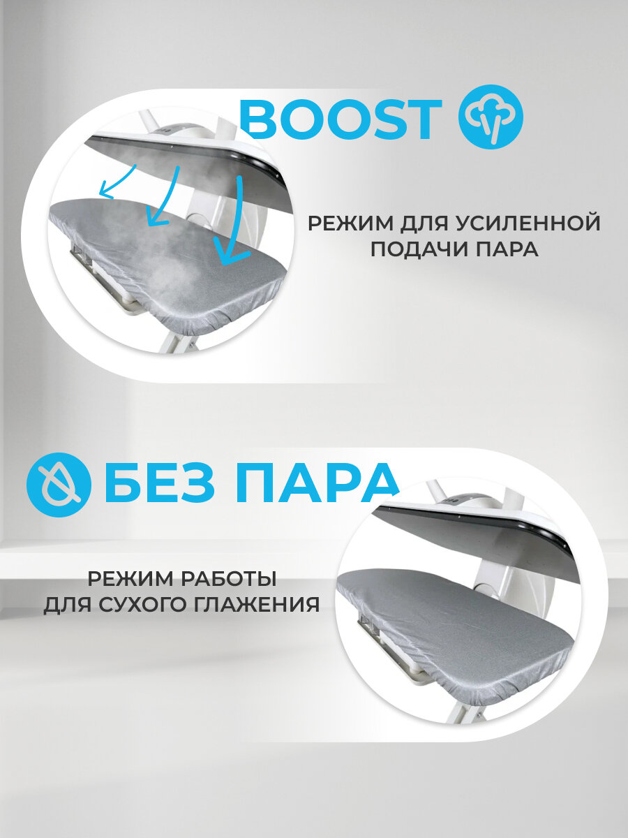 Гладильный пресс Aurora SP-800S / 81х29 см размер гладильной поверхности — фото 1