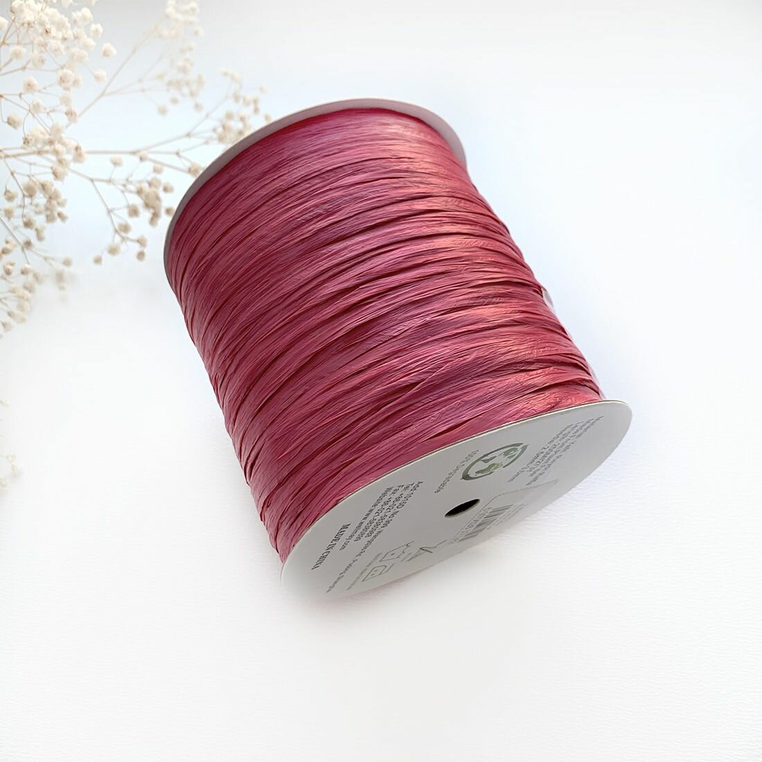 Пряжа Рафия Ispie Strawberry/Клубника 7491301