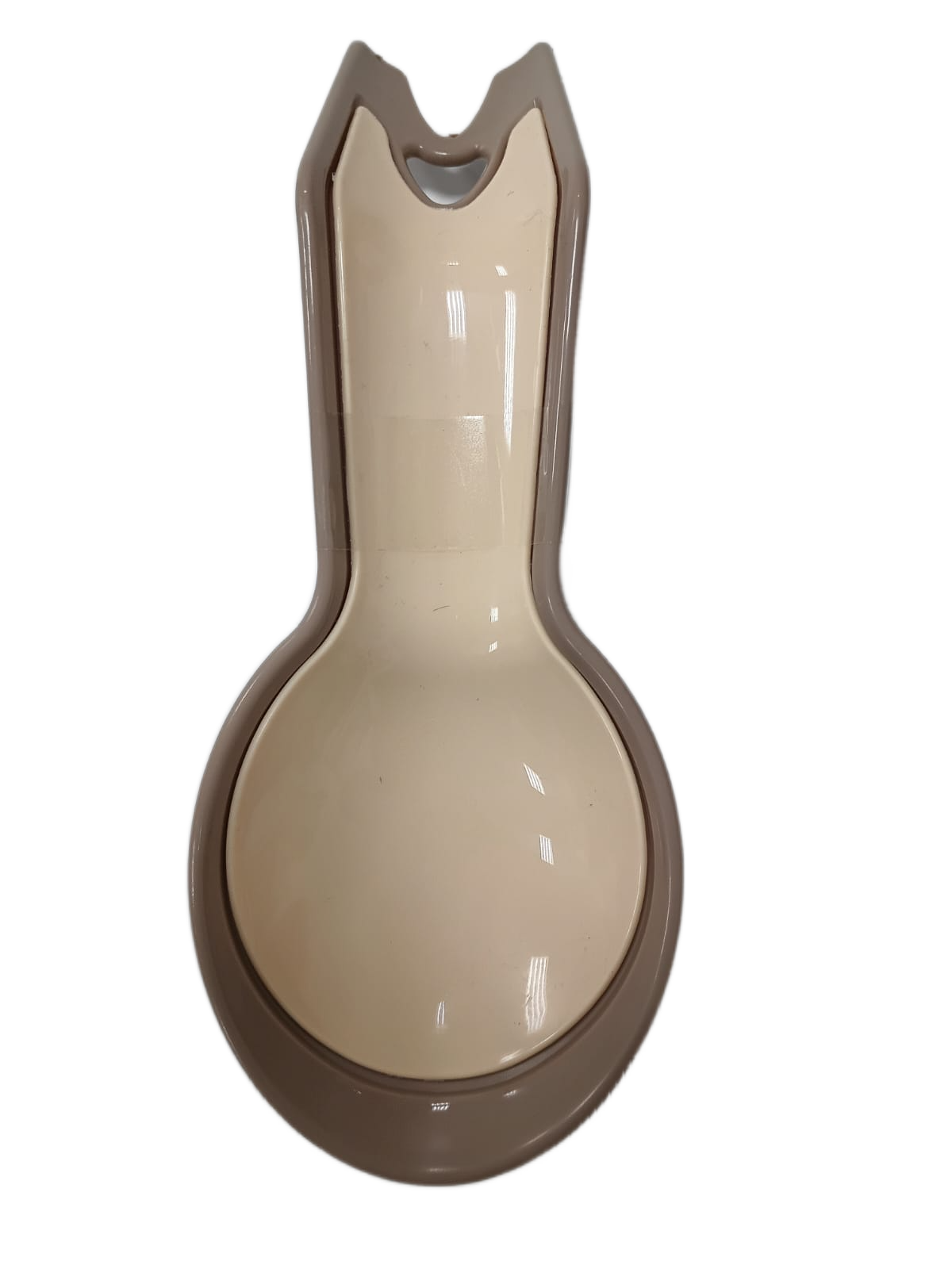 Подставка под ложку POLIMERBYT, пластик, 2 шт, настольная, бежевая