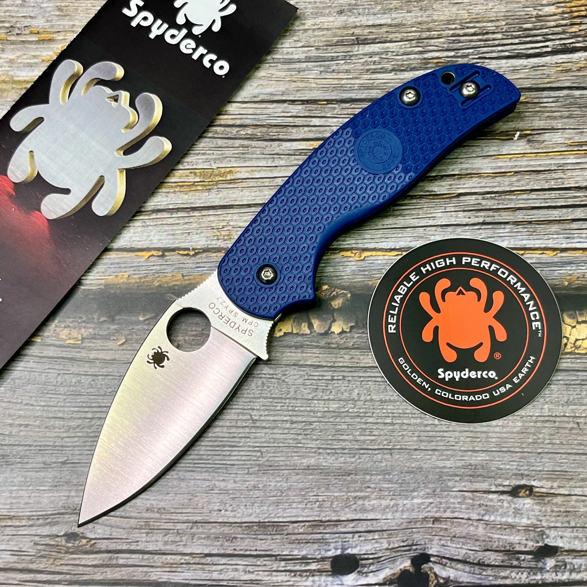 Нож склдноай Spyderco SC123PCBL Sage 5, SPY27 Blade