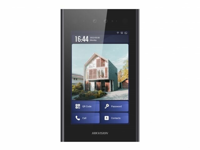 Вызывная панель c функцией распознавания лиц Hikvision DS-KD9403-E6