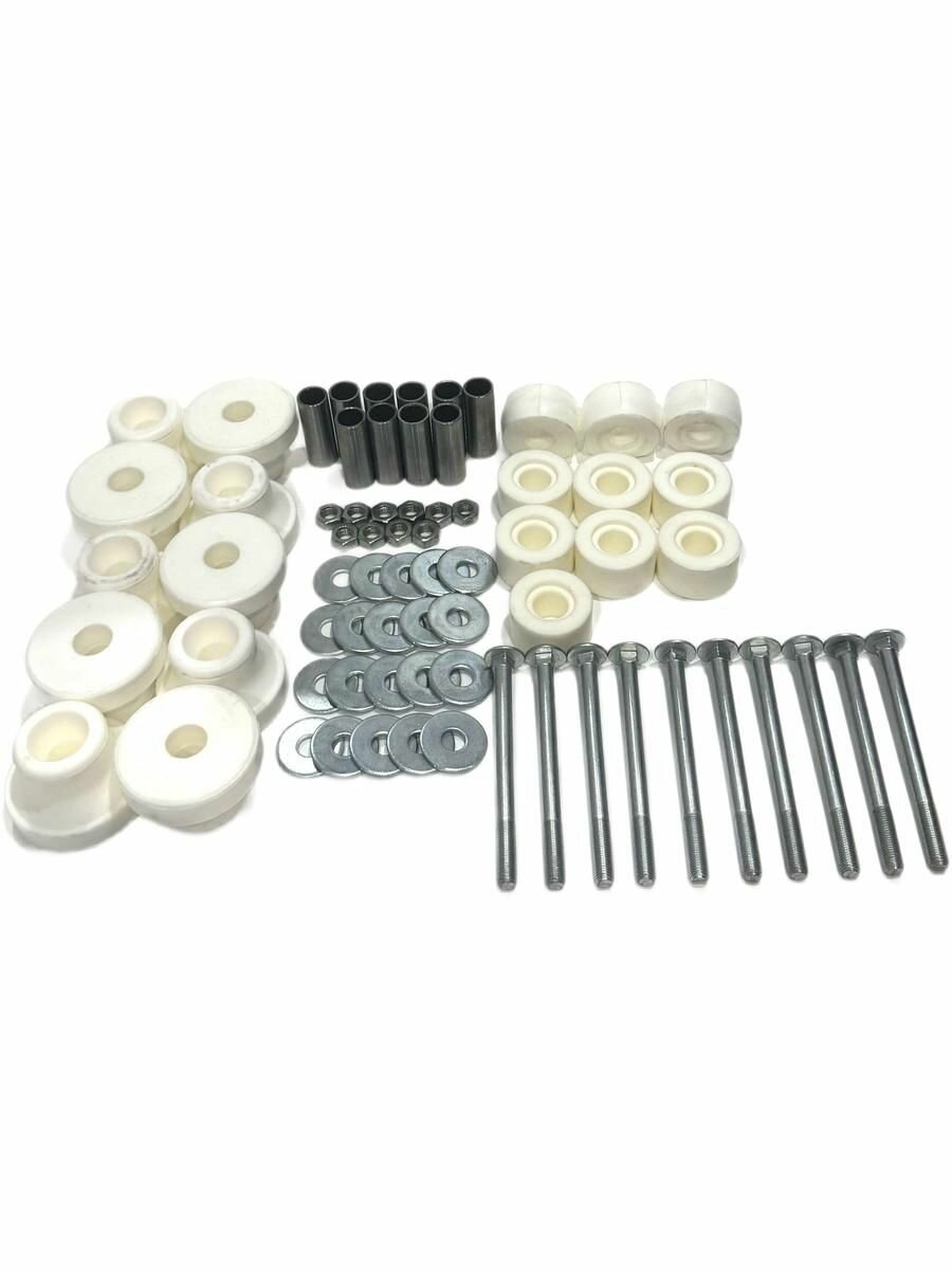 Подушки кузова УАЗ 3163 Патриот с болтами (пенополиуретан) комплект крепления к раме