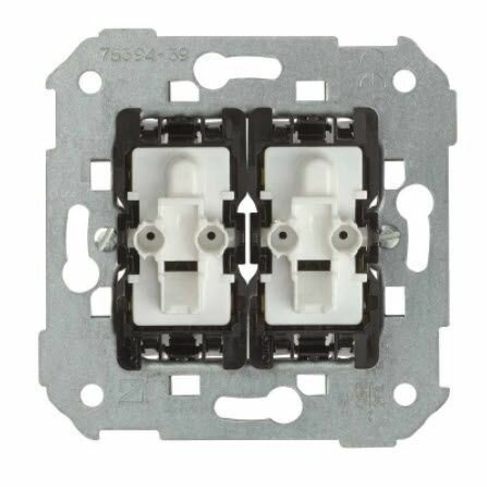 Simon 75 Выключатель перекрестный двухклавишный (с 3х мест), 7502251-039