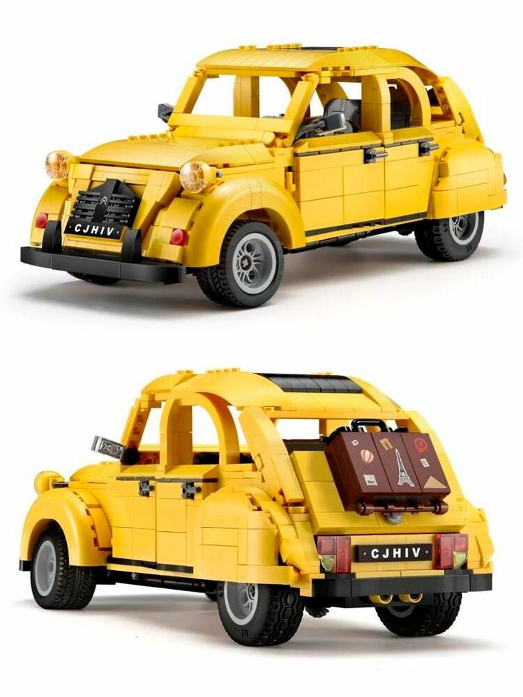 Конструктор Cada Внедорожник Монстр Трак (699 деталей, пульт, электропривод) - C61008W