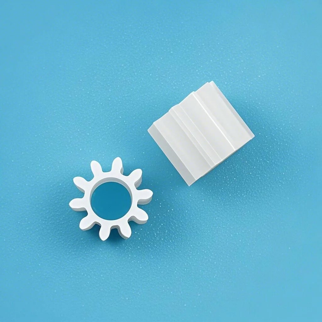 Пластиковая шестерня 10T 0,8M 3.04mm