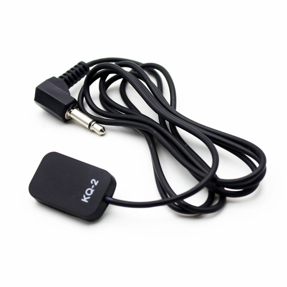 Пьезоэлектрический контактный звукосниматель KQ-2 с регулятором громкости, тюнером и аудиокабелем для гитары, скрипки, банджо, мандолины, укулеле и других струнных инструментов. Универсальный.