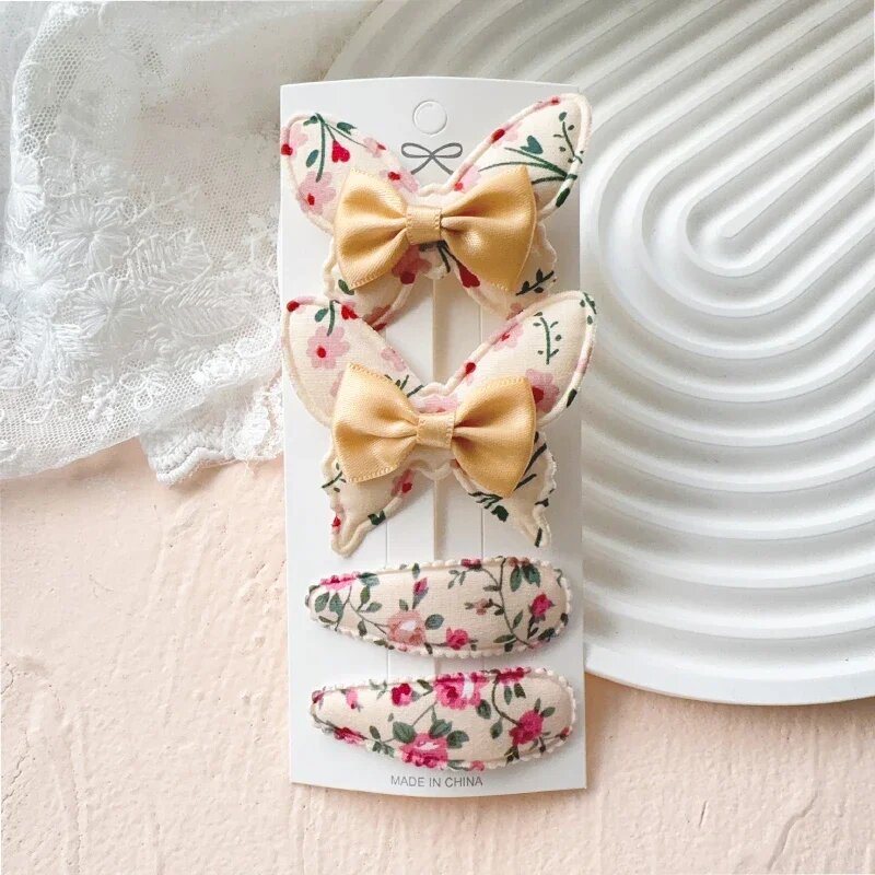 Набор заколок для волос CUTE BOWS с бабочками
