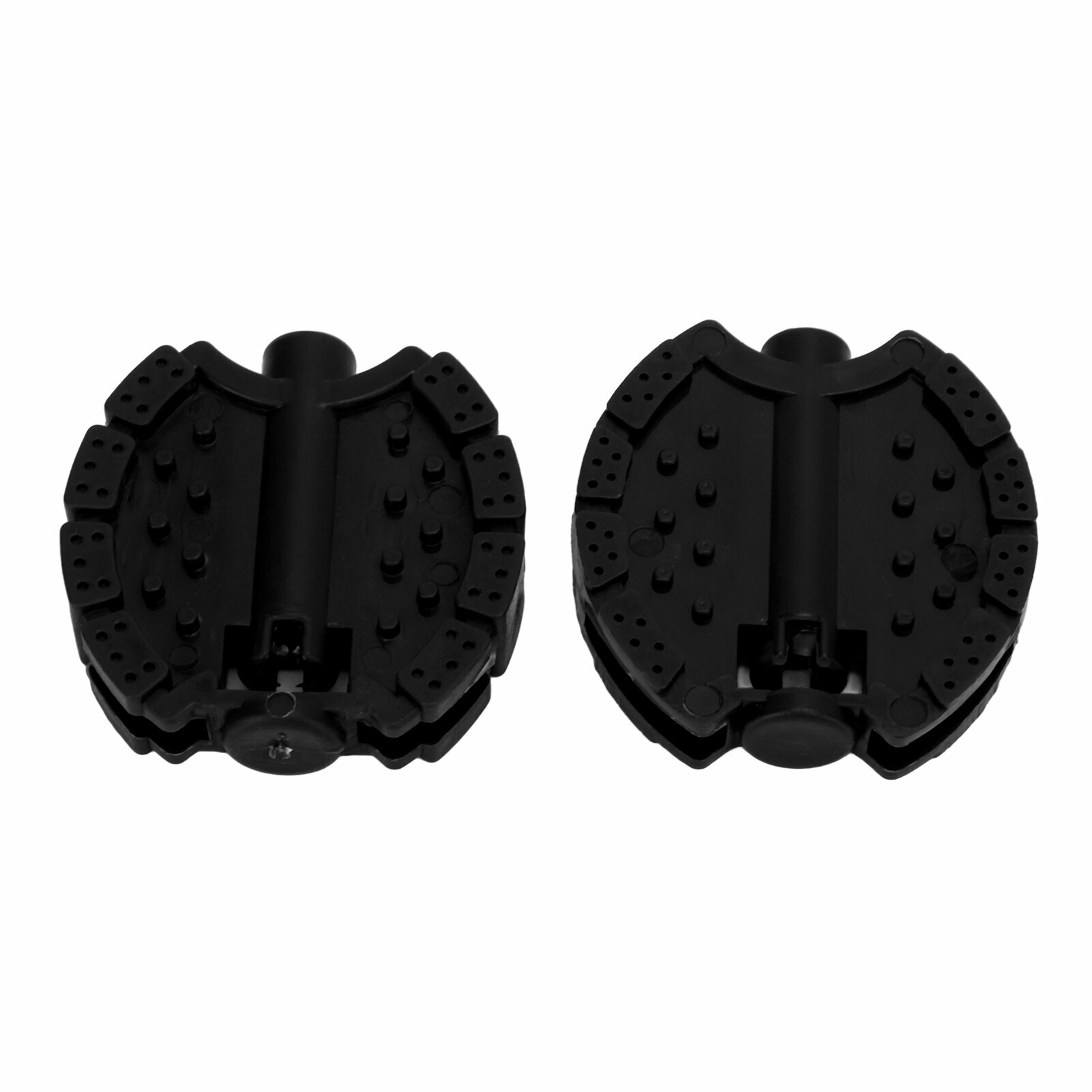 2 шт. детские педали для велосипеда пластиковые детские трехколесные велосипедные педали для детской коляски переднее колесо ножные педали аксессуары черные