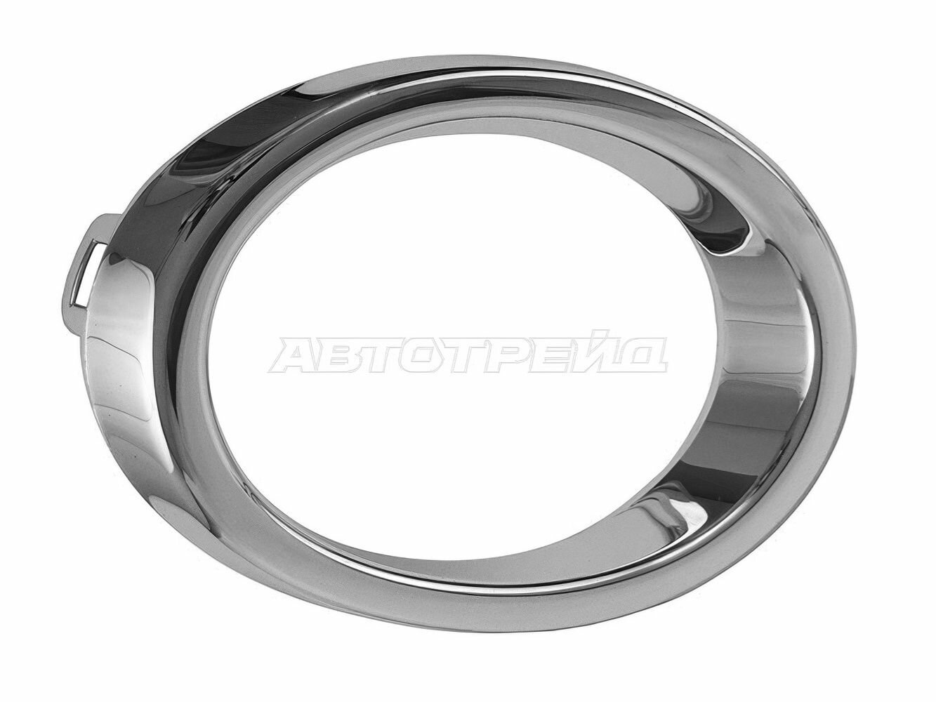 Накладка оправы ПТФ правая, хром для Рено Логан арт STDC02219E1 SAT