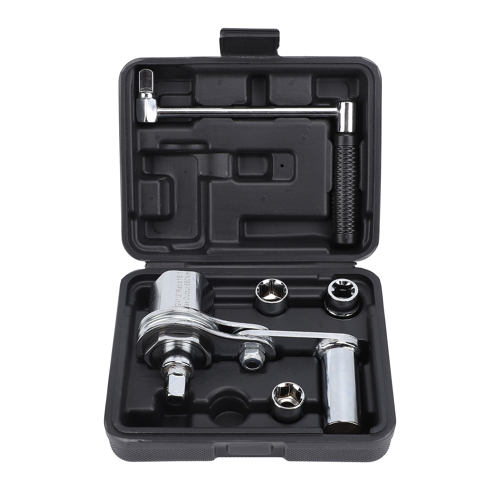 1/2-дюймовый Торсионный Ключ с Мультипликатором, Экономящий трудозатраты 3200N. M 1: 16 Для Снятия Тяжелых Гаек с Отверстиями 17 мм 19 мм 21 мм