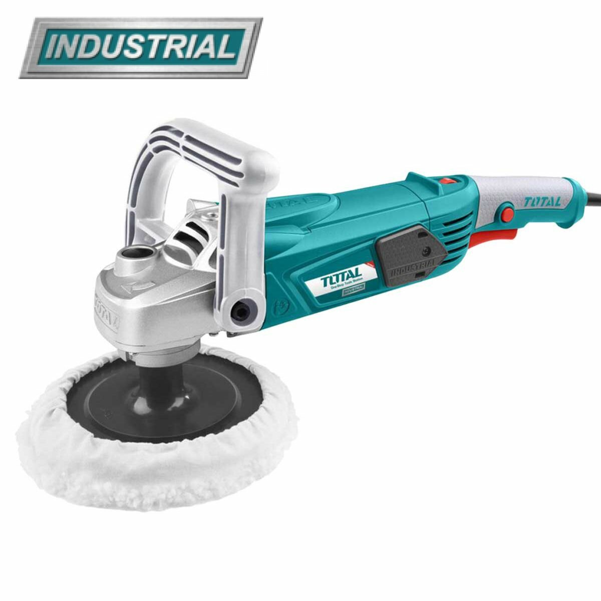 Полировальная Машина TOTAL TP1141806 , 1400Вт , 180 мм , D-образная ручка