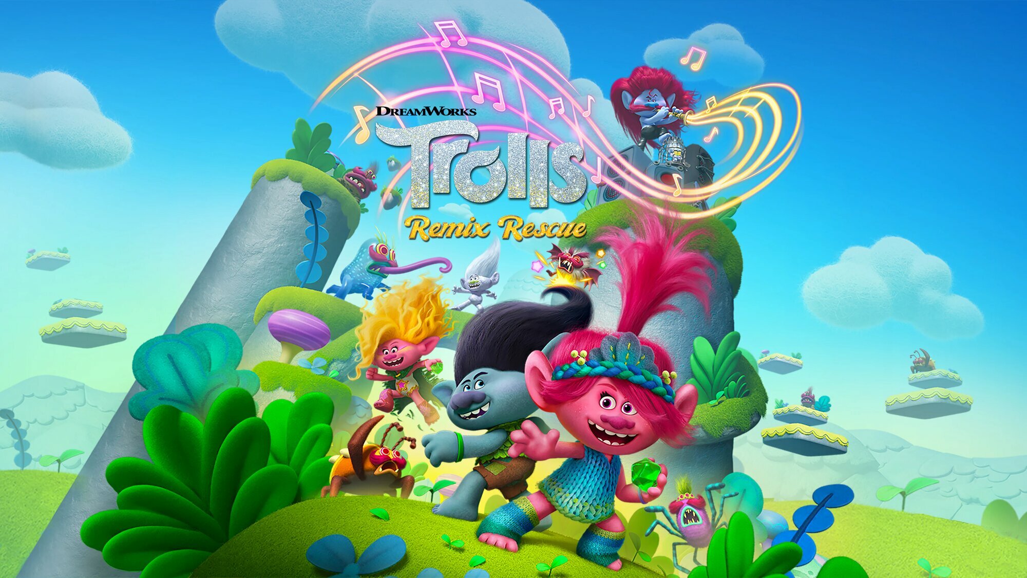 DreamWorks Trolls Remix Rescue для Sony PlayStation | PS4 и PS5 | Игра навсегда | Быстрая доставка (Турция)
