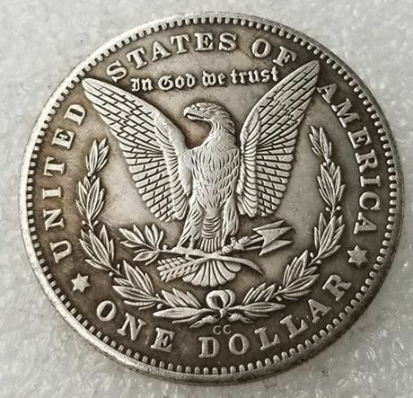 Монета Хобо 1881 One Dollars — фото 1