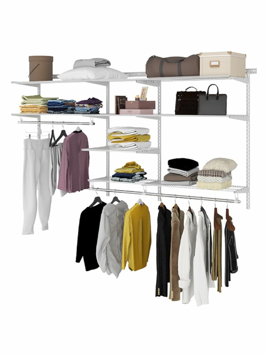 Гардеробная система "практик Home Optima G240" белый