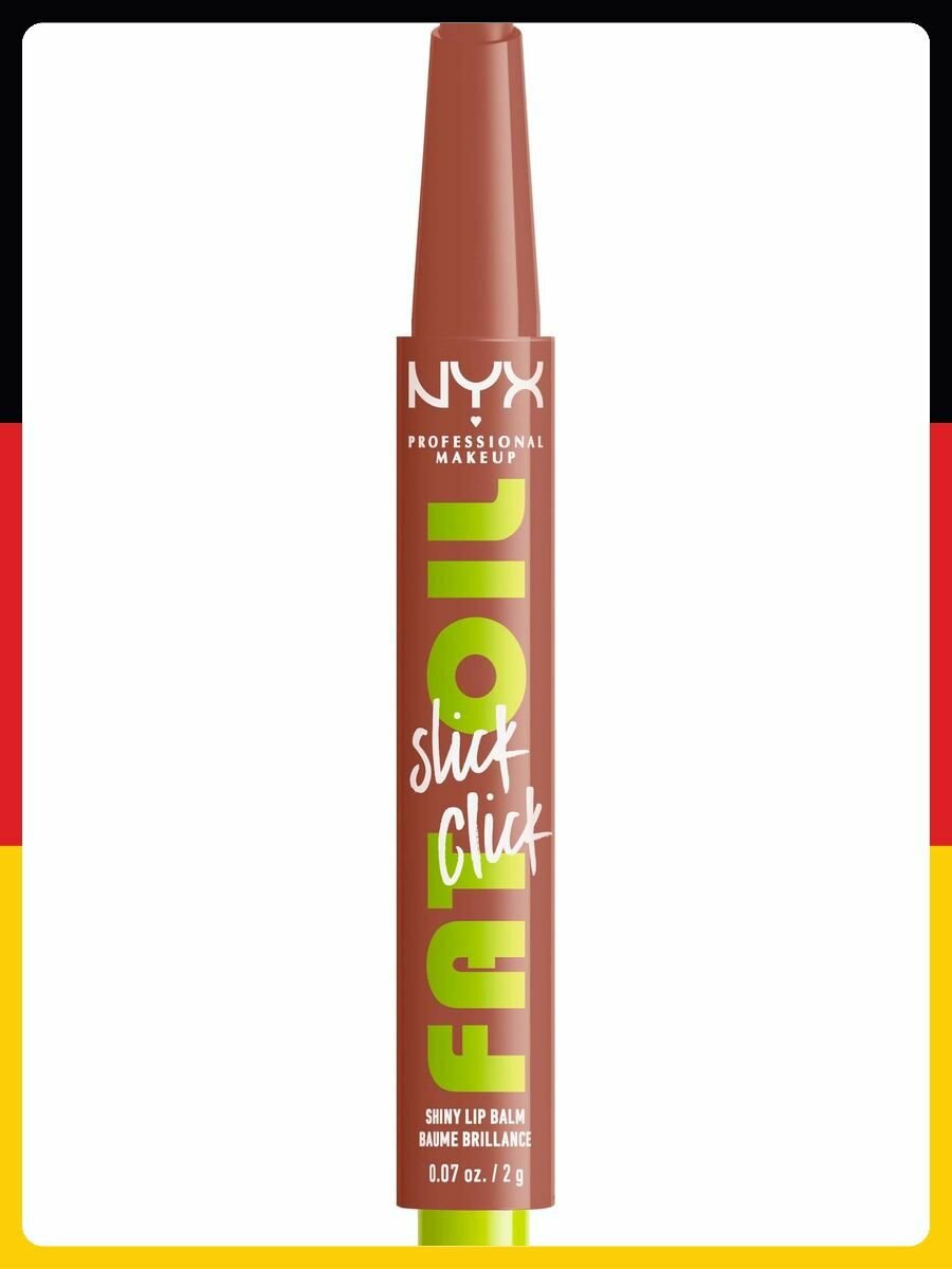 Губная помада NYX PROFESSIONAL MAKEUP Fat Oil Slick Click Lip Balm 16 Verified