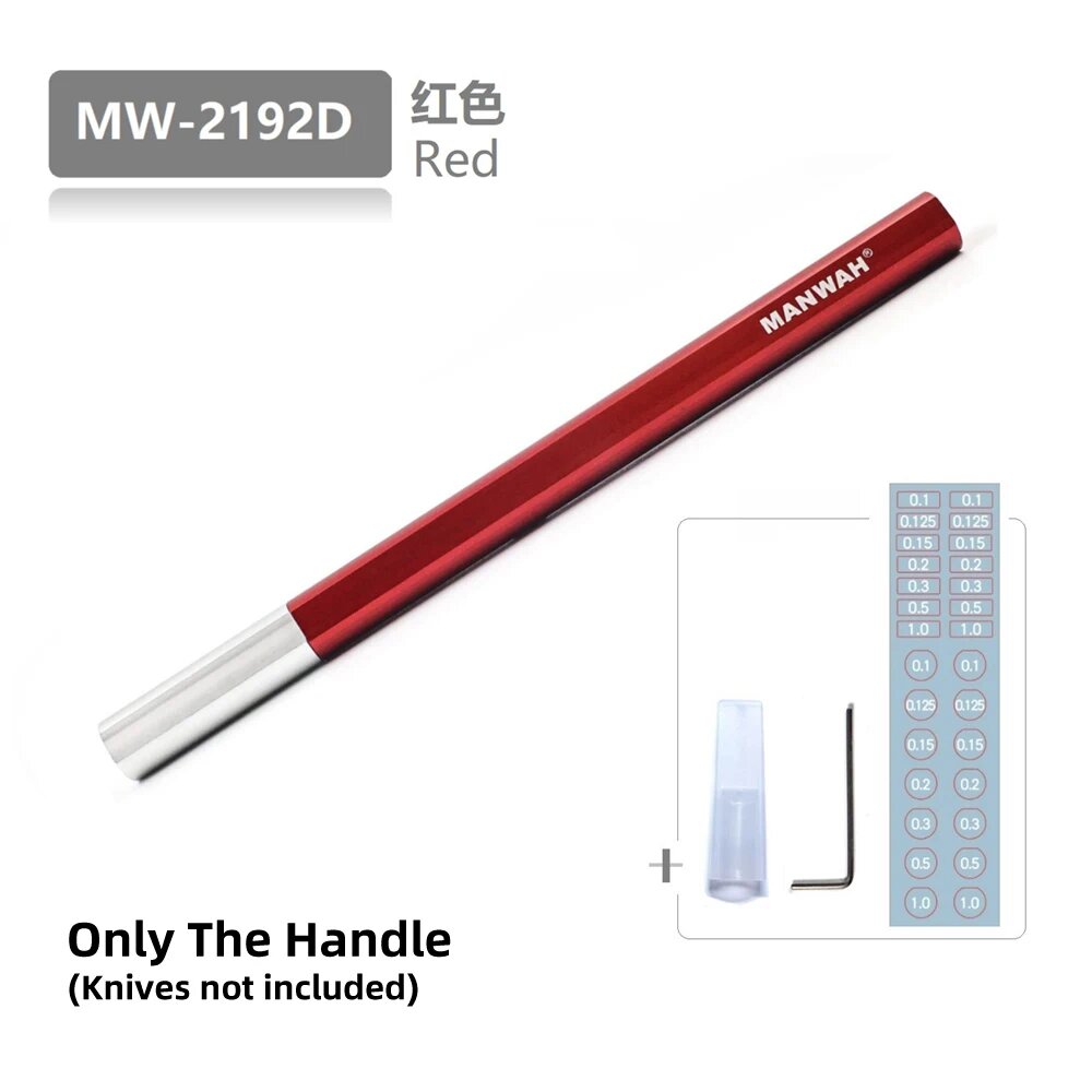 Держатель для инструментов лексинпинчуан для фрез 3-3,175 мм Red