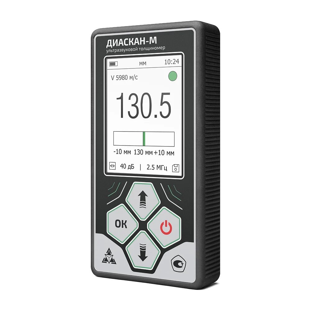 Толщиномер ультразвуковой техно-ндт диаскан-м (с преобразователем 5 МГц) 999956654