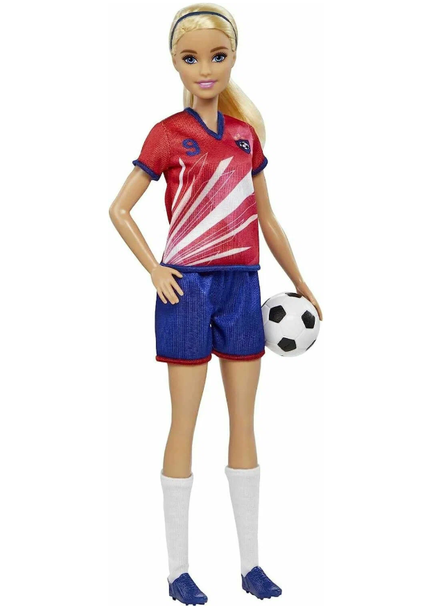 Кукла Barbie "Кем быть?", футболист, 30см, пластик, текстиль, от 3 лет