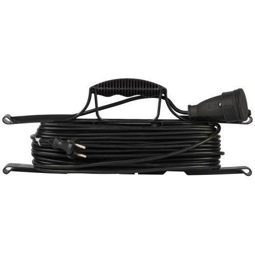 Удлинитель-шнур на рамке 1х20м без заземл. ПВС 2х1 GREEN LINE FR-10-20m Эра, ЭРА Б0065147 (1 шт.)