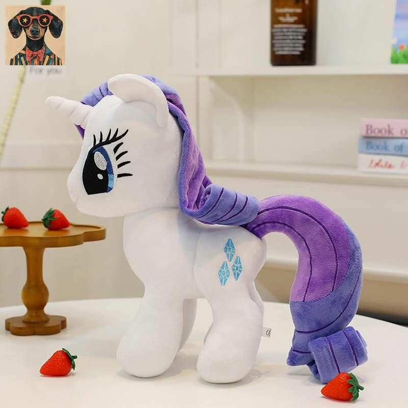 Плюшевые игрушки: Литл пони, оригинальная игрушка из мира "My Little Pony", может стать идеальным подарком на день рождения ребенка