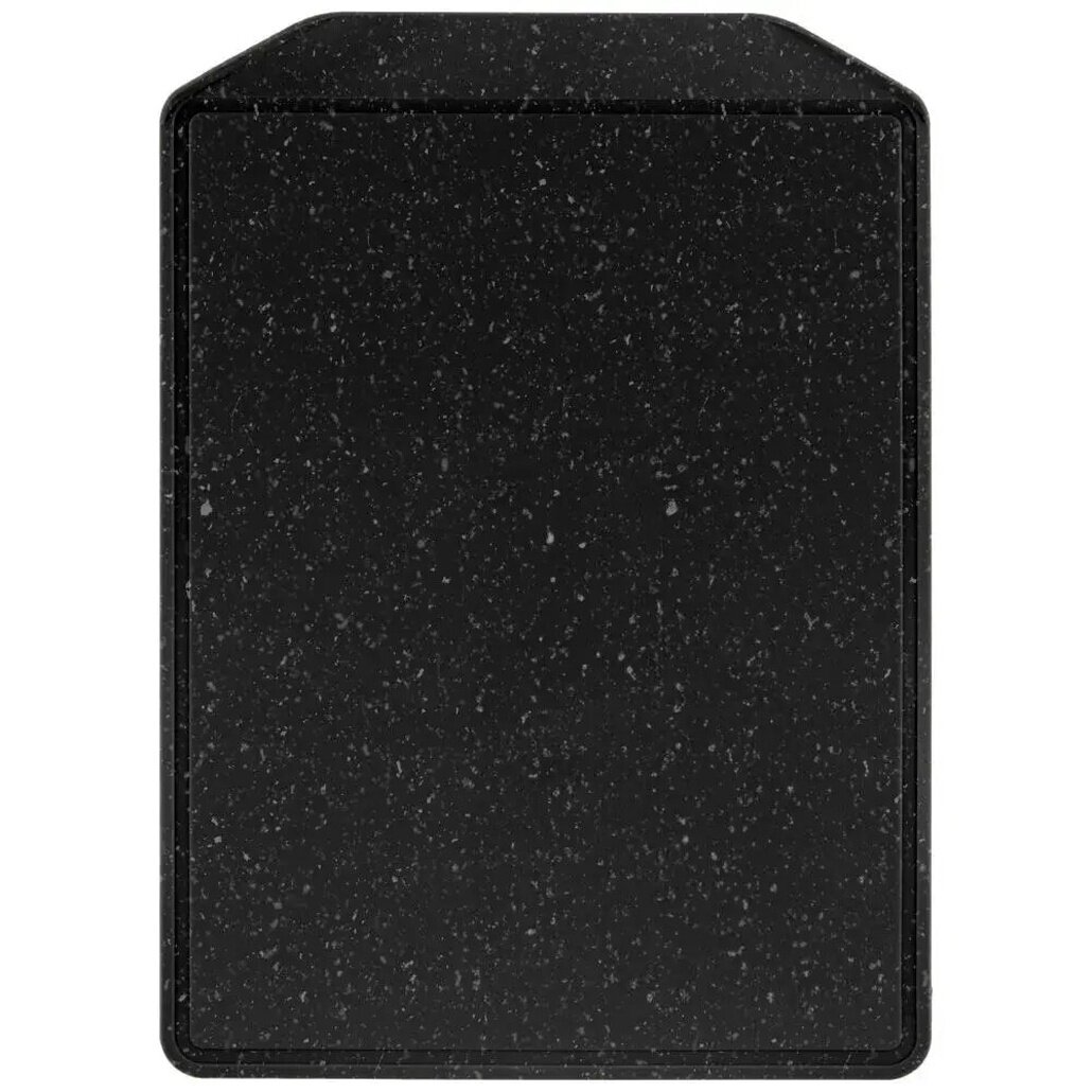 Разделочная доска «Flex» из пластика, принт - черный гранит, 30x21.5 см, гигиеничная и износостойкая
