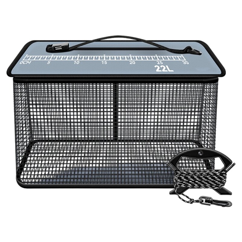 Складная плавучая корзина для рыбы