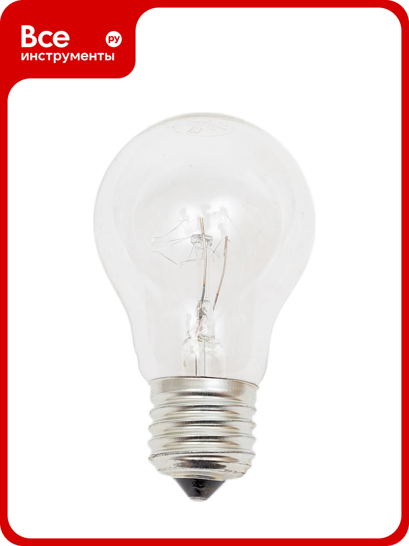 Лампа накаливания BELLIGHT А55 230V 60W E27 14007983
