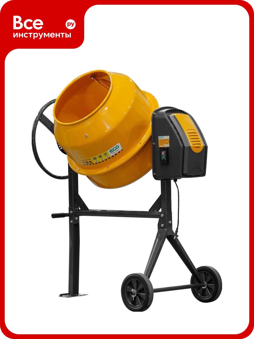 Бетоносмеситель, ECO, ECO CM-180 EC3410-6, строя оборудования, приготовления бетонных смесей
