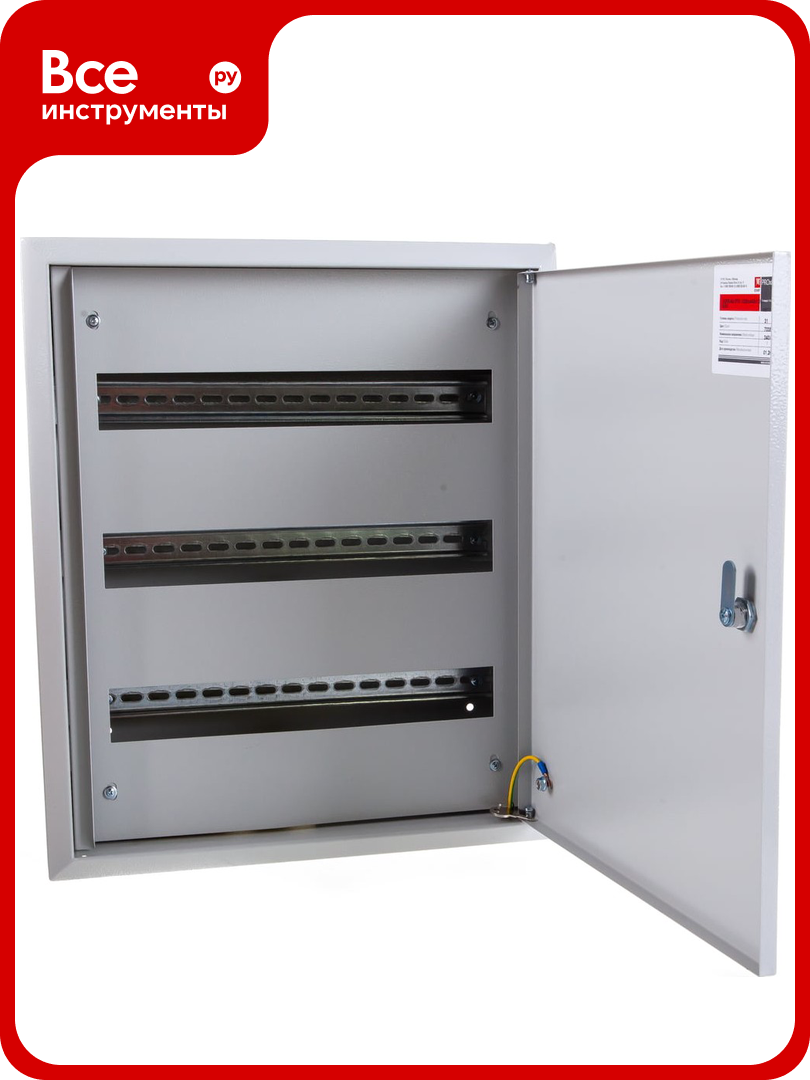 Распределительный встраиваемый щит EKF ЩРв-54 с замком IP30 mb11-54