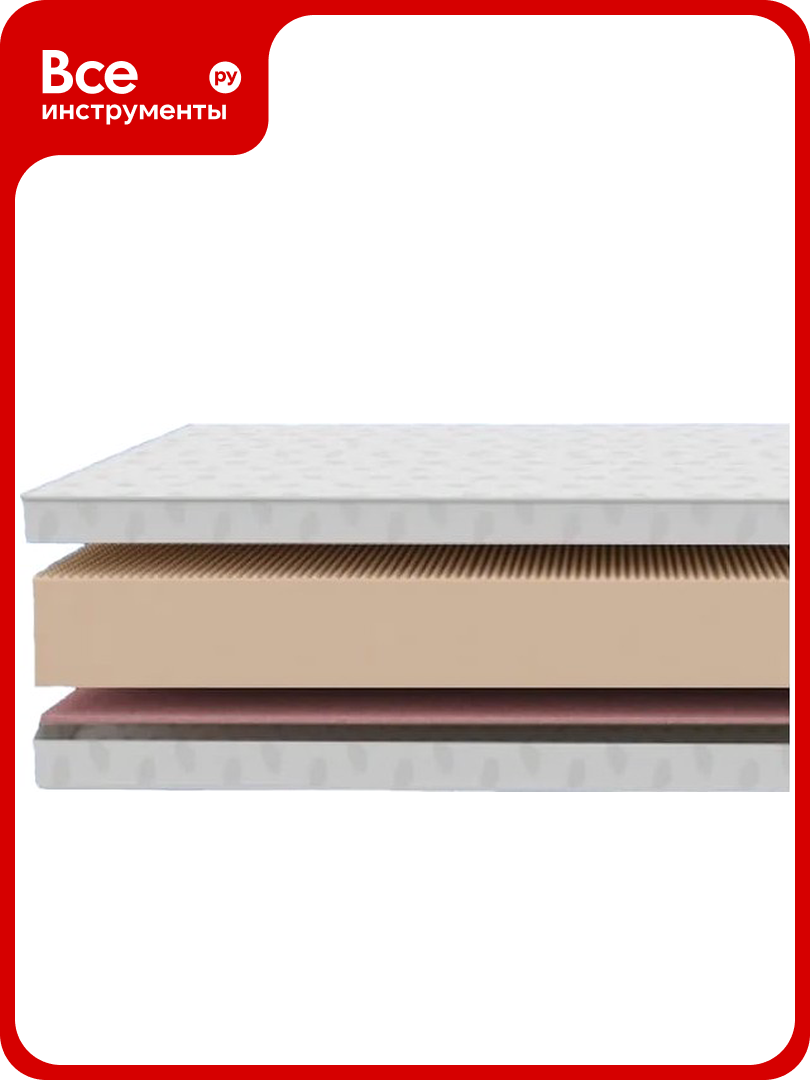 Матрас VitaFlex Vita-Sleep Comfort Sk 70x190 BP-00330788, белый, 100 кг, 11 см