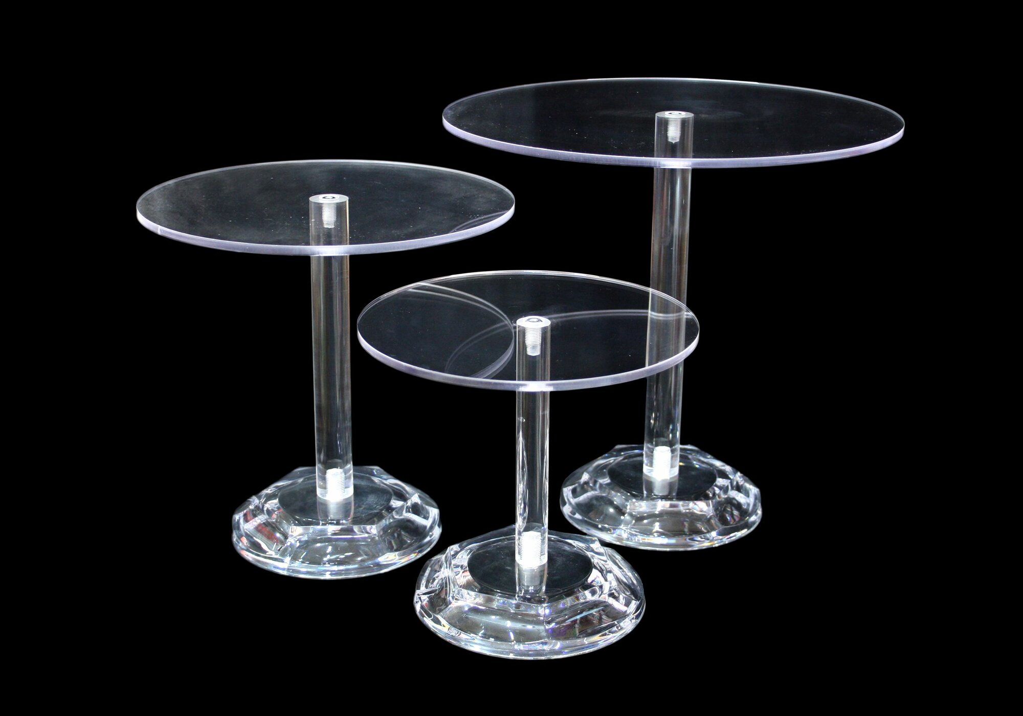 Набор фуршетных подставок, 3 штуки